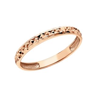 Золотое кольцо МОСКОВСКИЙ ЦЕПЕВЯЗАЛЬНЫЙ ЗАВОД 14100083*: розовое золото ...