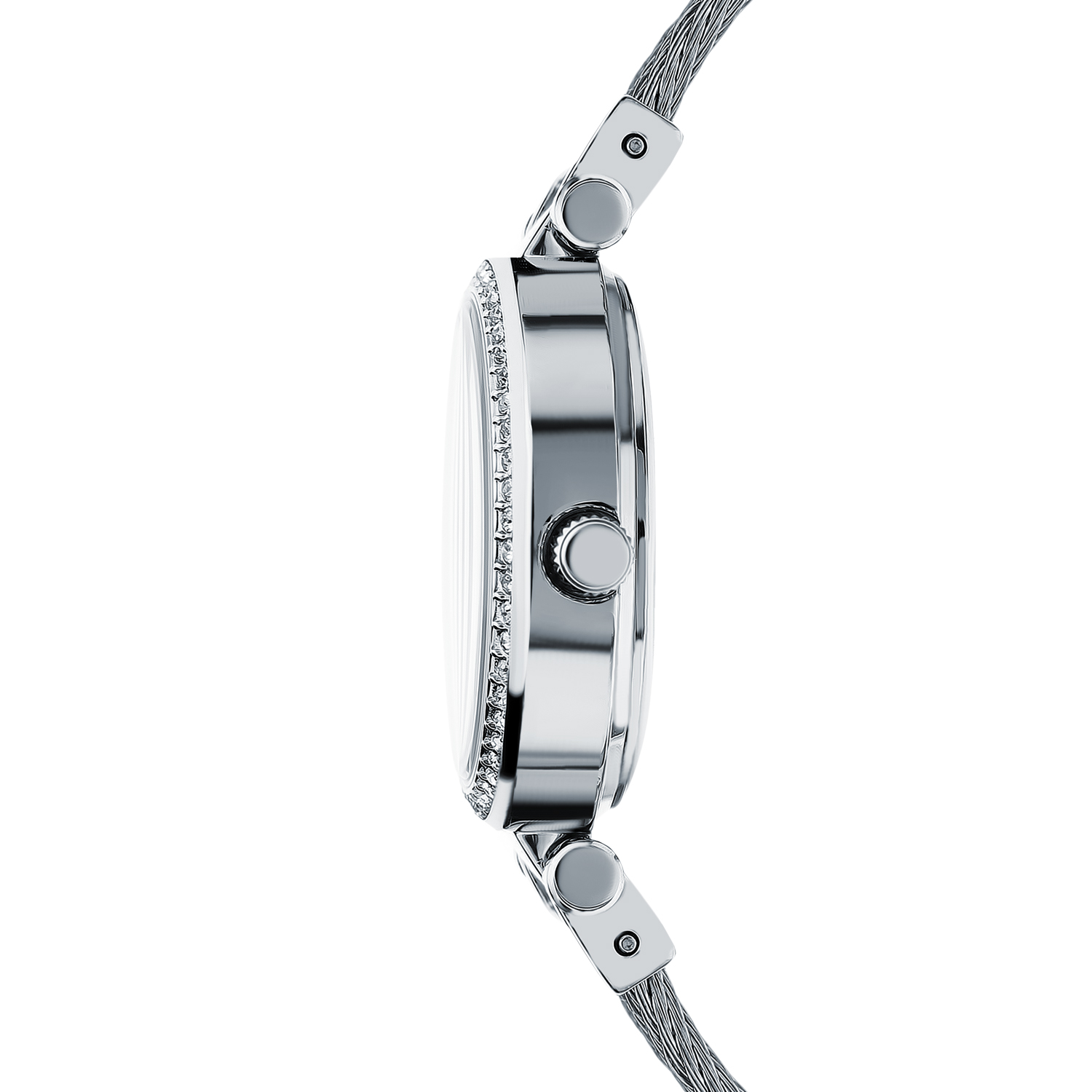 Часы женские GUESS W1009L1 GUESS W1009L1: сталь, кристалл swarovski ...
