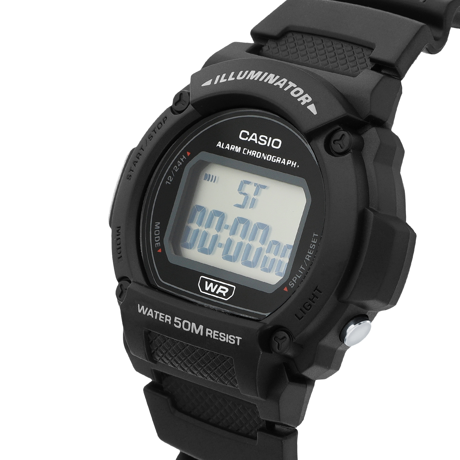 Часы мужские CASIO W-219H-1A: полимер — купить в интернет-магазине ...