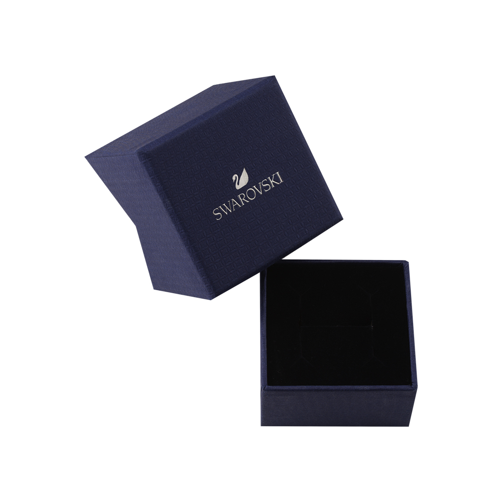 Стальное кольцо в подарочной упаковке с кристаллами Swarovski SWAROVSKI ...