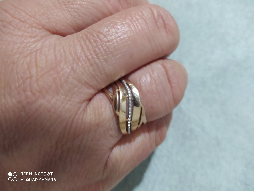 Золотое кольцо SUNLIGHT 70109000*: розовое золото 585 пробы — купить в ...